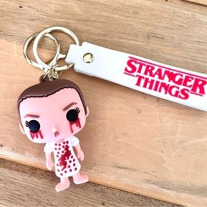 Accessories | Stranger Things Hellfire Eddie Keychains Eleven Dustin Silicone Backpack Charm ...